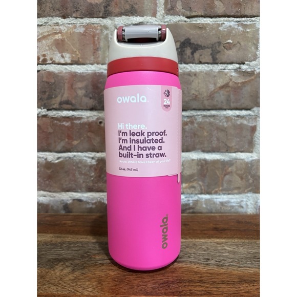 owala | Dining | New Owala 32 Oz Freesip Stainless Steel Water Bottle ...